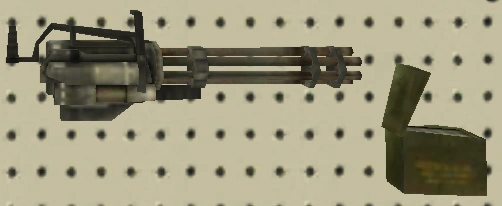 Stickman With Machine Gun