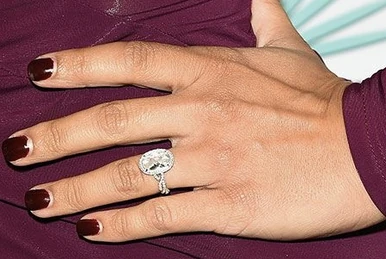 Naya Rivera Engagement Ring Carats