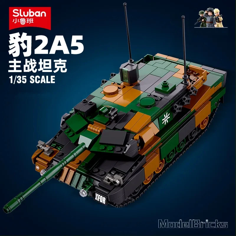 1/35 Leopard 2A5 Main Battle Tank (Sluban set M38-B0839) | Deutsche ...