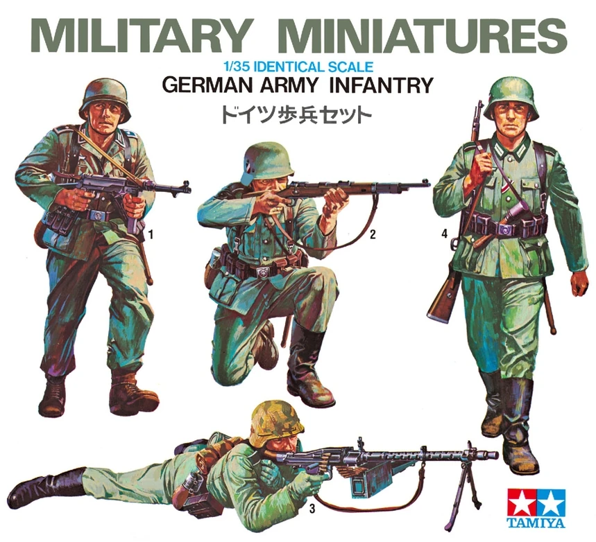 German Infantry (Tamiya set number 35002) | Deutsche Soldaten Wiki | Fandom
