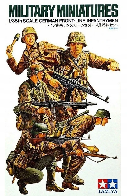 German Front-Line Infantrymen (Tamiya set number 35196) | Deutsche ...