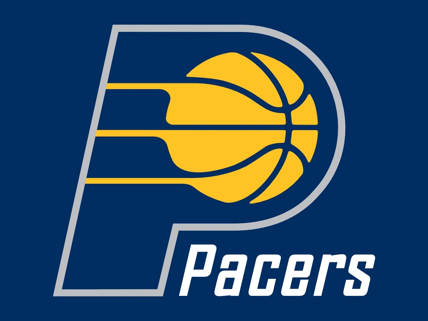 Nba Pacers Logo Indiana Pacers NBA Basketball Team Logo SVG