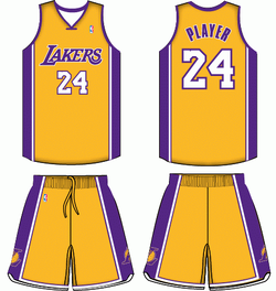 how to draw lakers logo step by step