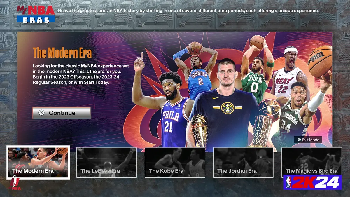 Category:MyNBA Eras | NBA 2K Wiki | Fandom