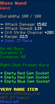 Blaze Wand | NBC Zelda mcServer Wiki | Fandom