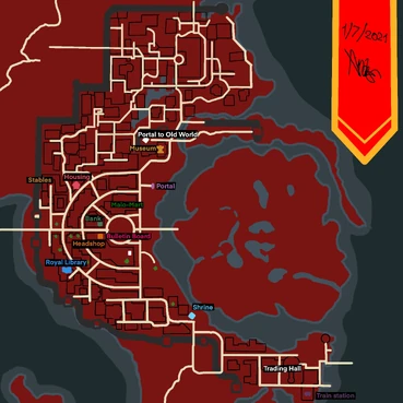 Map of Castle Town | NBC Zelda mcServer Wiki | Fandom