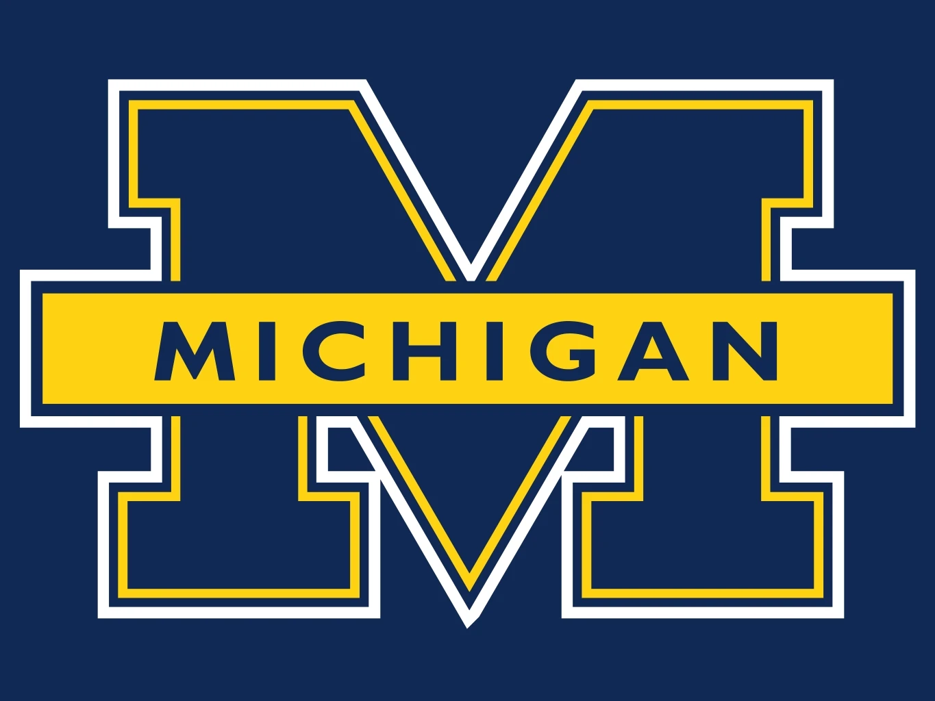 Michigan Wolverine Football Logo