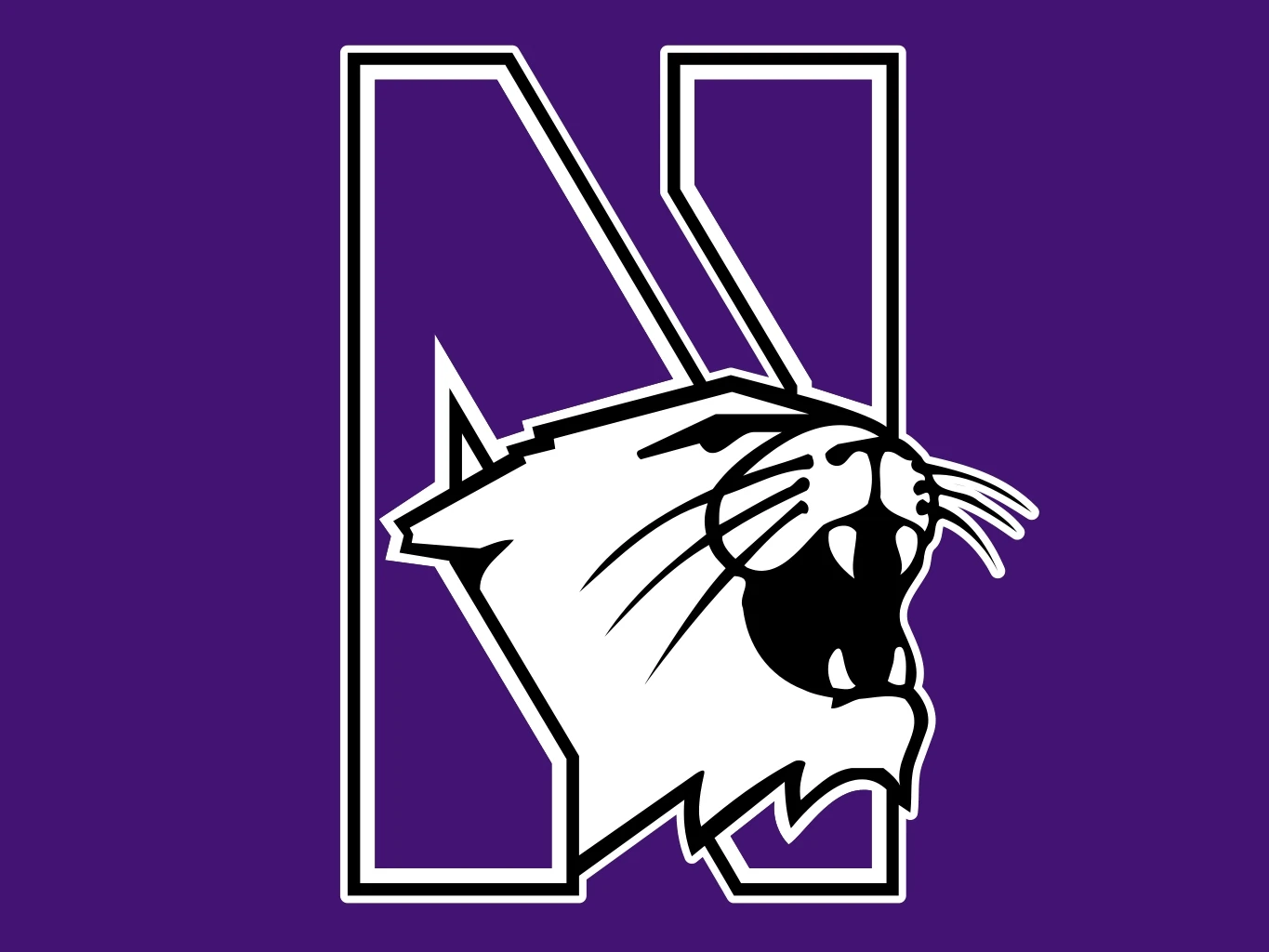 Northwestern University Football Logo