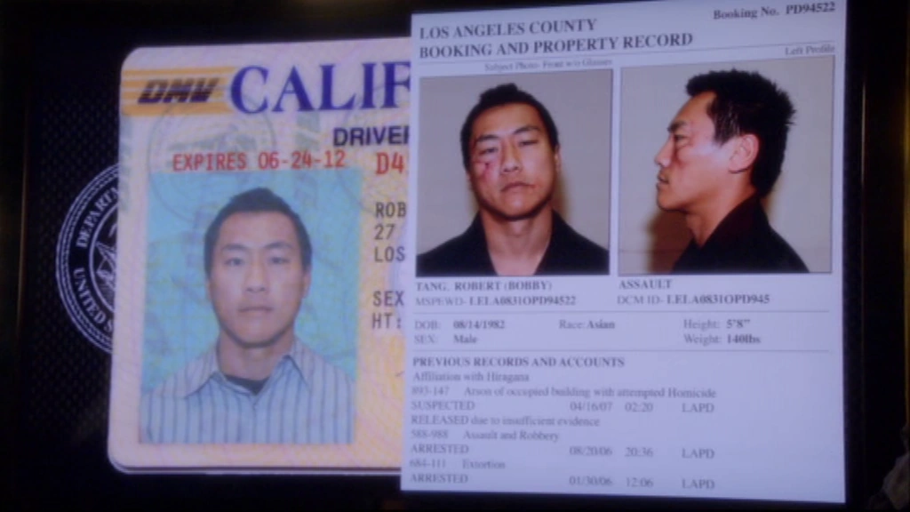Bobby Tang | NCIS Database | Fandom