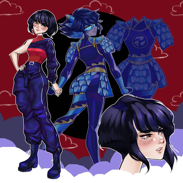 Kagami Tsurugi (Callimara's Miraculous Ladybug) | Near Pure Good Hero ...