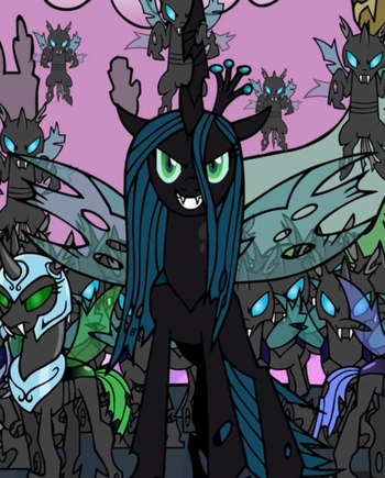 Queen Chrysalis (Daughter of Discord) | Near Pure Evil Wiki | Fandom