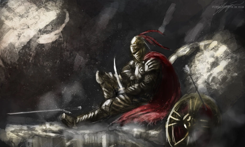 Fallen Knight Art