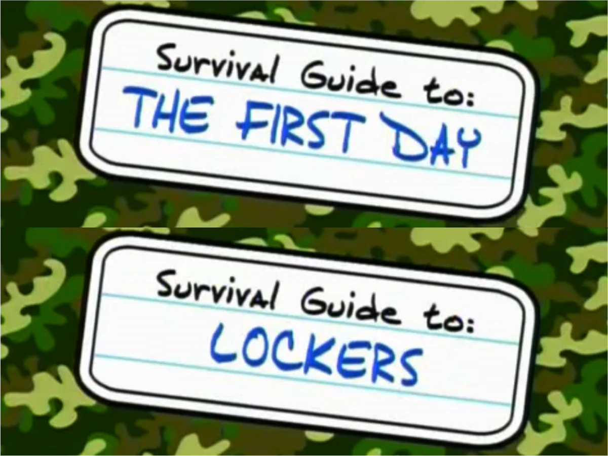 Guide to: The First Day and Lockers | Ned's Declassified School ...