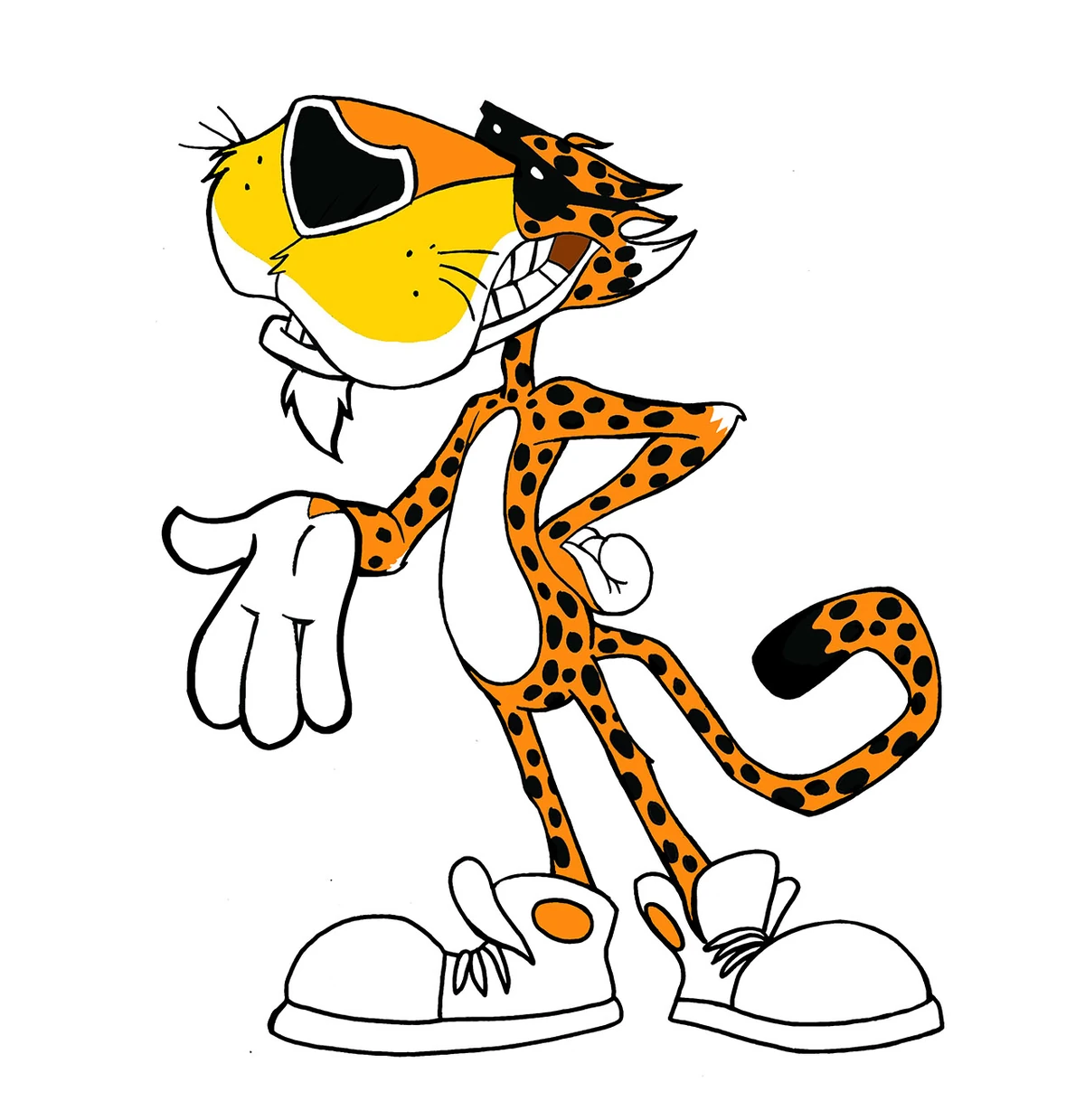 Cara De Guepardo De Cheetos