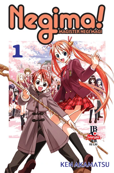 Negima! Magister Magi Negi (Mangá) | Wiki Negima! | Fandom
