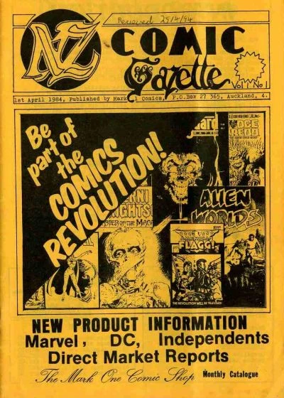 New Zealand Comic Gazette 01 | Neglect Comics Wiki | Fandom