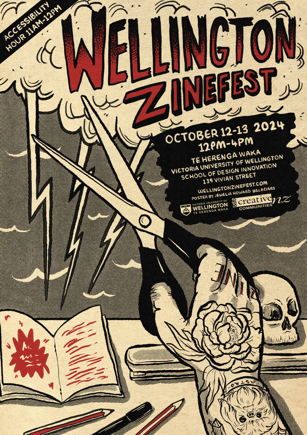 Wellington Zinefest 2024 | Neglect Comics Wiki | Fandom