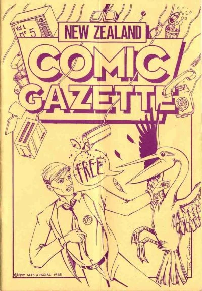 New Zealand Comic Gazette 05 | Neglect Comics Wiki | Fandom
