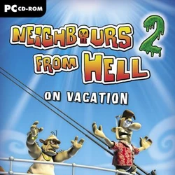 neighbours from hell coloring pages