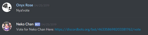 Vote | Neko Chan Wiki | Fandom