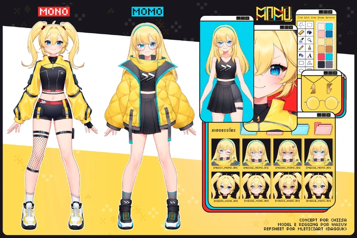 Mono & Momo Chan | Neobaka Wiki | Fandom