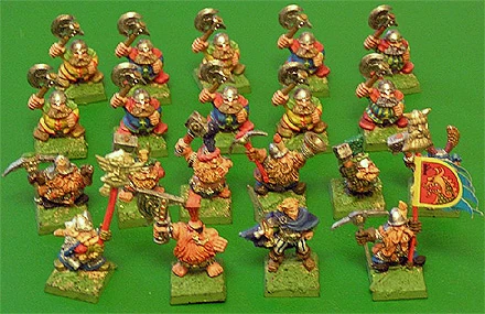 Warhammer Dwarf Army