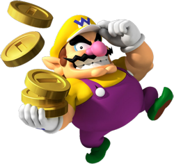 Wario Without Hat