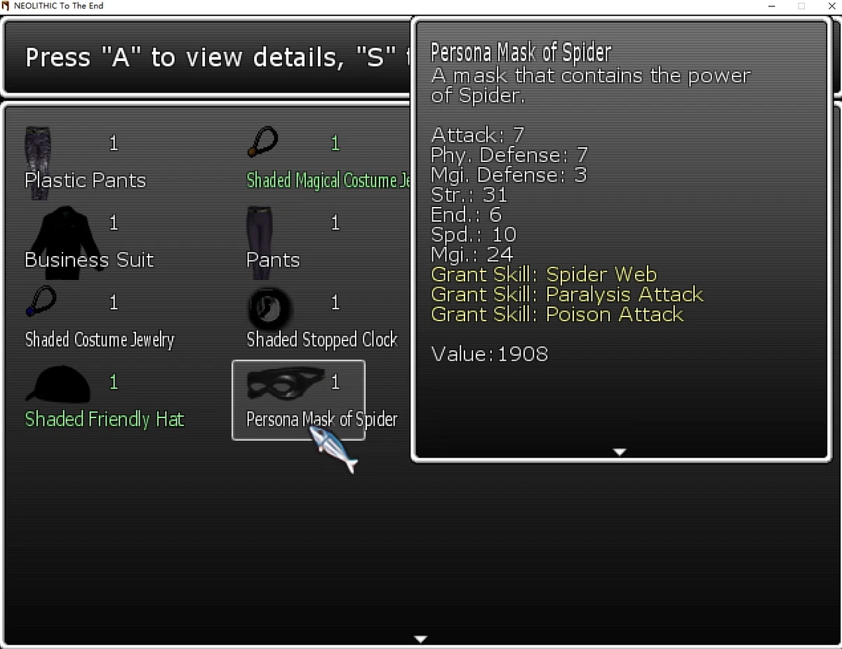 Persona Masks | NEOLITHIA Wiki | Fandom