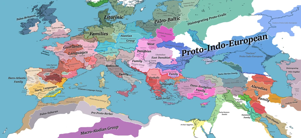 Map 7.5: Language Map | Neolithic Devolution Wiki | Fandom