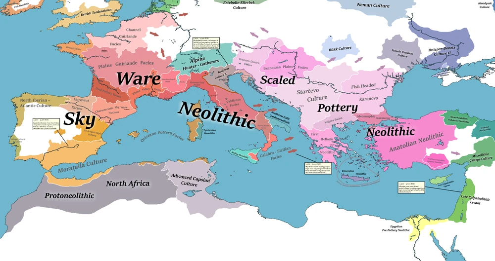 Map 3 5 000 Bce Neolithic Devolution Wiki Fandom