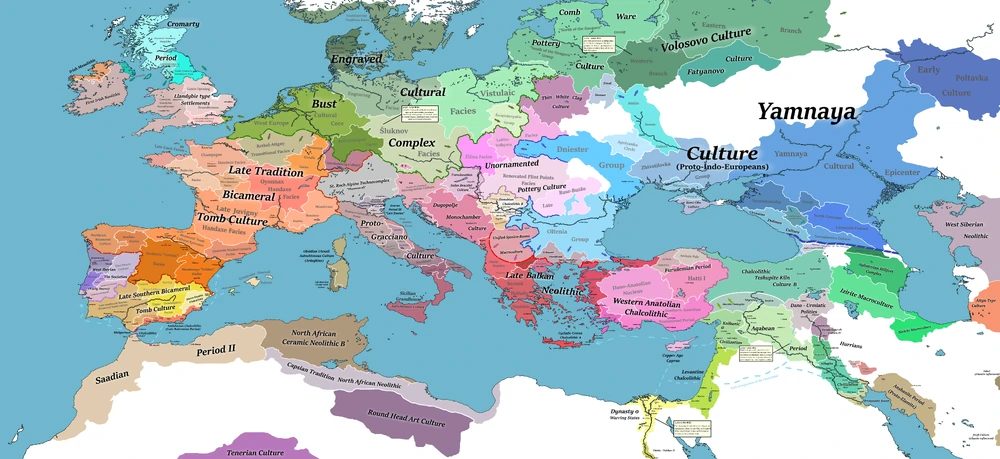 Map 7: 3,000 BCE | Neolithic Devolution Wiki | Fandom