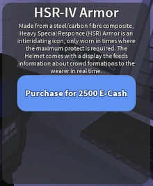 HSR-IV Armor | Shiguto Wiki | Fandom