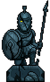 Warrior Statue - Guardian - Official Neon Abyss Wiki