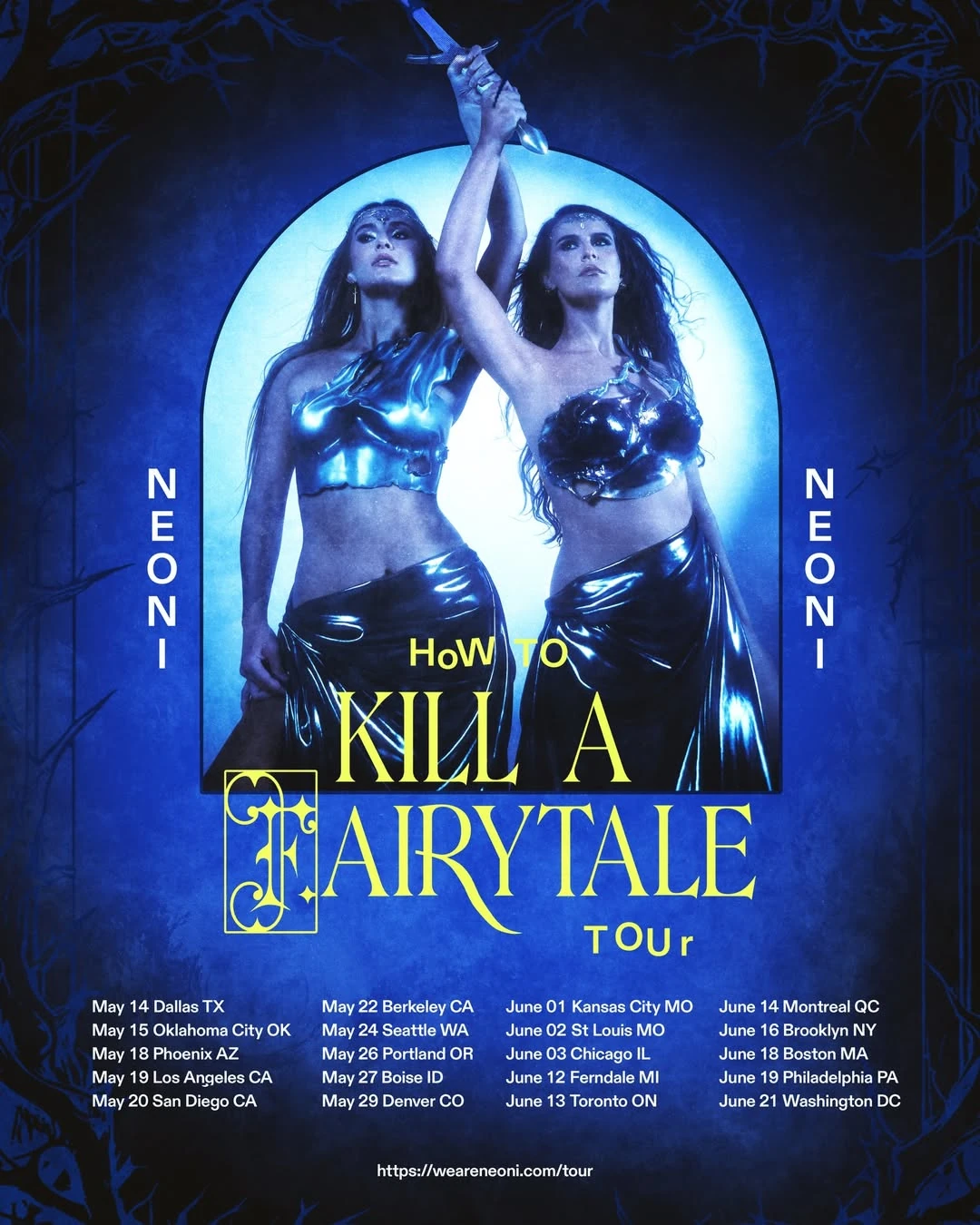 How To Kill A Fairytale Tour | Neoni Wiki | Fandom