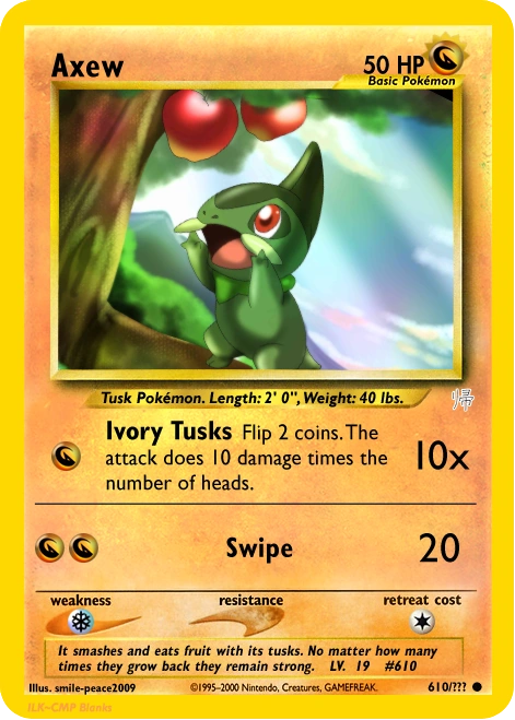 Axew (Neo Redux 610) | Neo Redux Wiki | Fandom