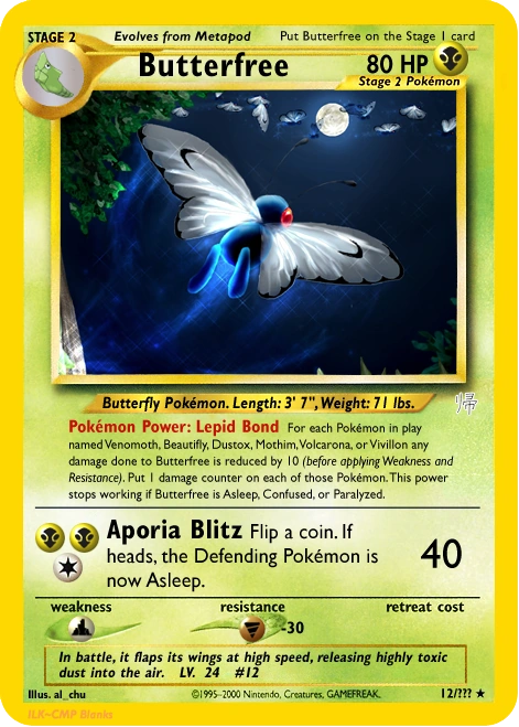 Butterfree (Neo Redux 12) | Neo Redux Wiki | Fandom