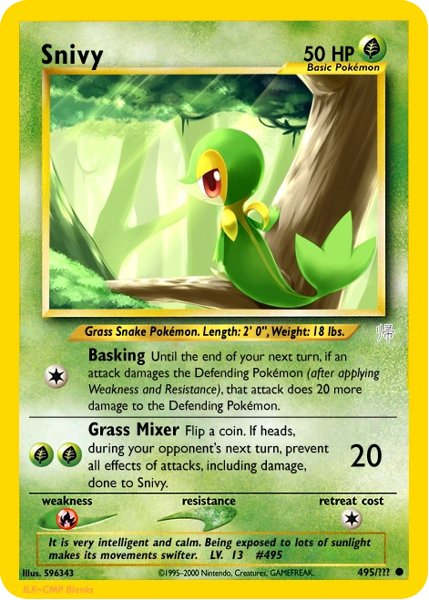 Snivy (Neo Redux 495) | Neo Redux Wiki | Fandom