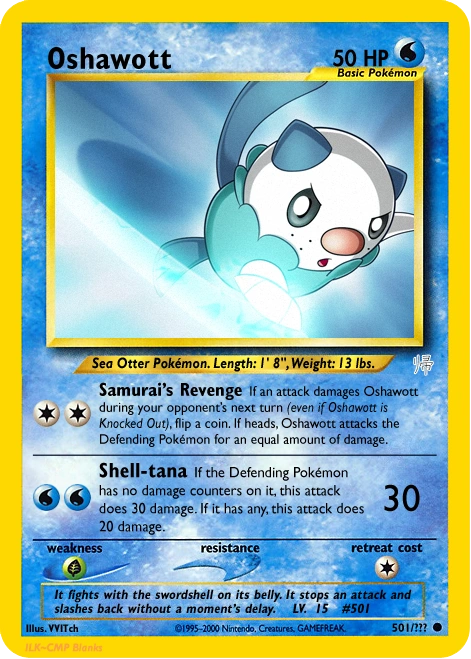 Oshawott (Neo Redux 501) | Neo Redux Wiki | Fandom
