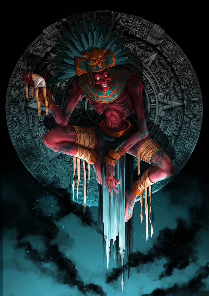 Mictlantecuhtli Dios Azteca