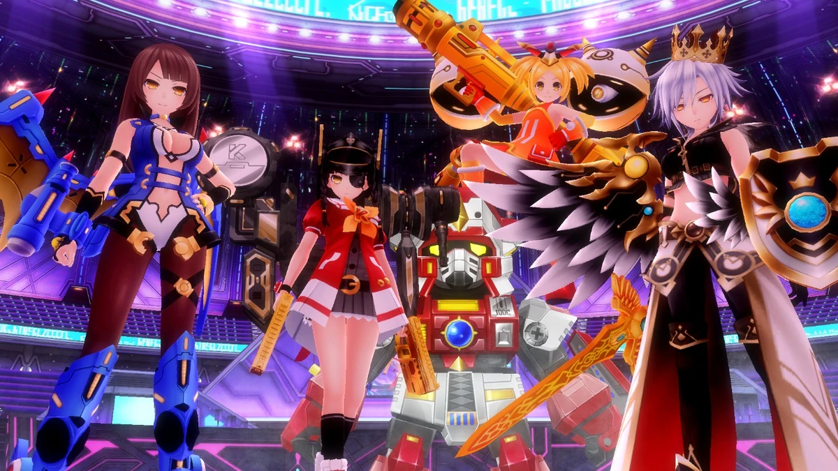 Gold Form | Hyperdimension Neptunia Wiki | Fandom