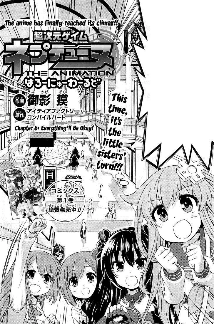 Hyperdimension Neptunia The Animation: Hello New World/Chapter 6 ...