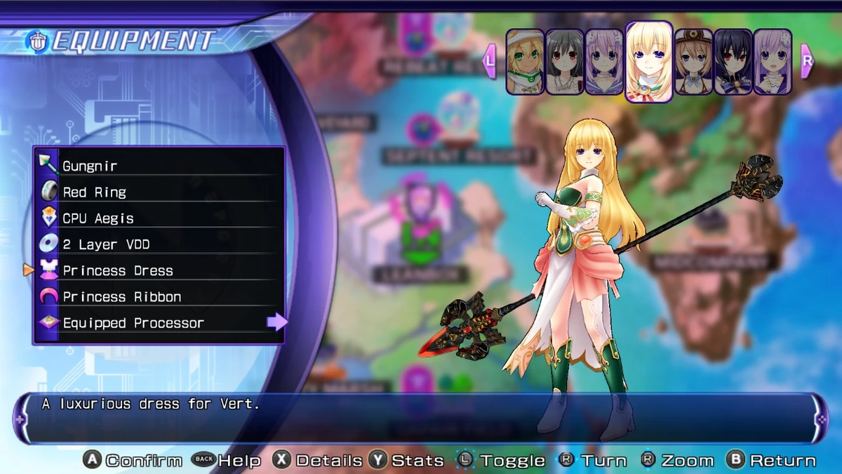 Costume/Re;Birth2/Vert | Hyperdimension Neptunia Wiki | Fandom