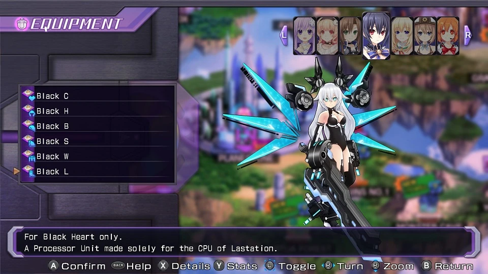 Processor Unit/Re;Birth1/Black | Hyperdimension Neptunia Wiki | Fandom