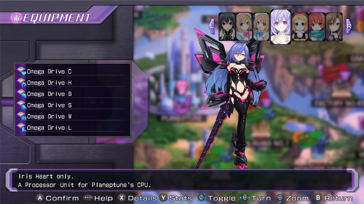 Processor Unit/Re;Birth1/Omega Drive | Hyperdimension Neptunia Wiki ...