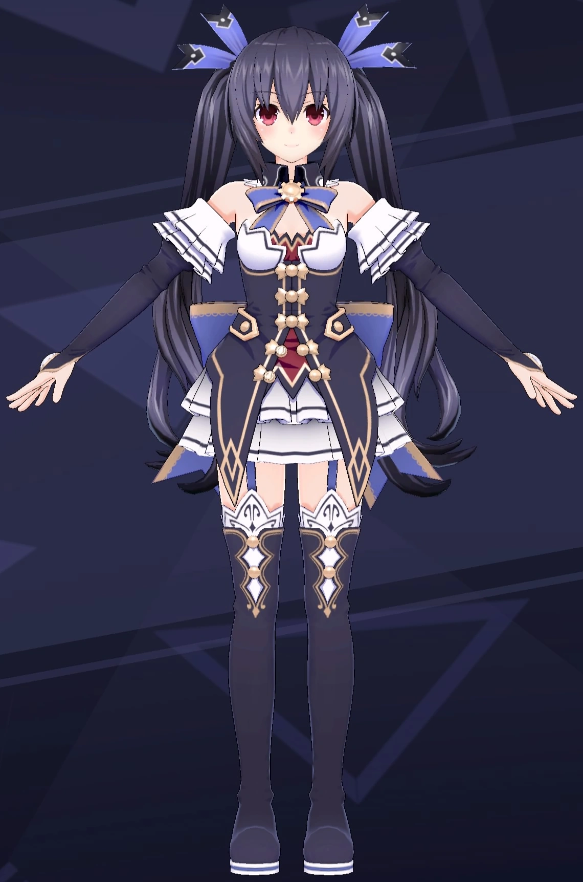 Costume/Game Maker R:Evolution/Noire | Hyperdimension Neptunia Wiki | Fandom