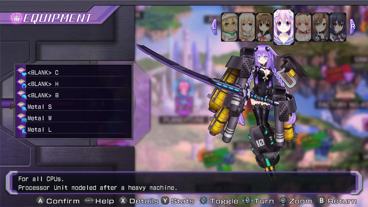 Processor Unit/Re;Birth1/Metal | Hyperdimension Neptunia Wiki | Fandom