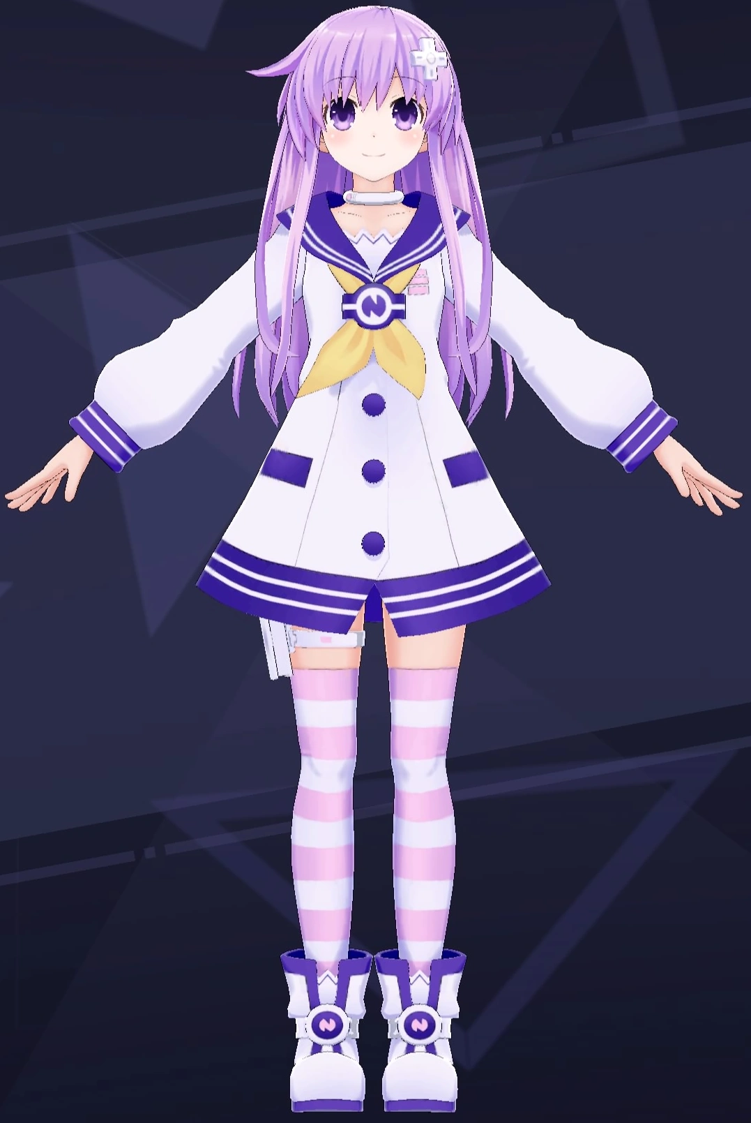 Costume/Game Maker R:Evolution/Nepgear | Hyperdimension Neptunia Wiki | Fandom