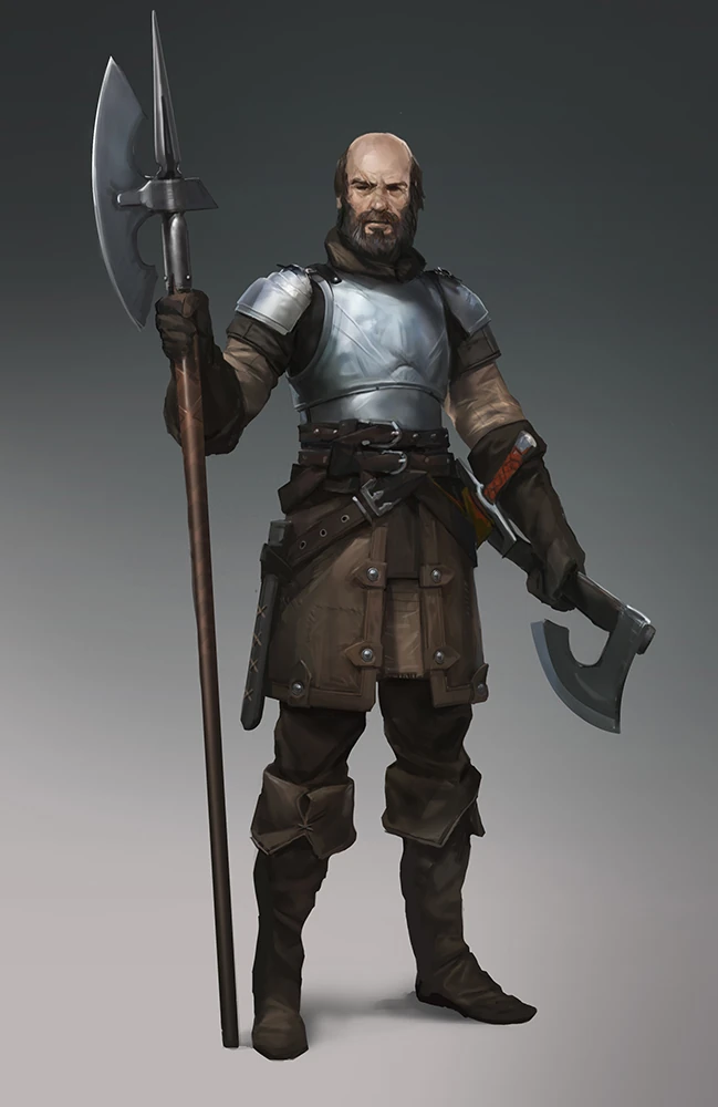 Medieval Warrior Concept Art