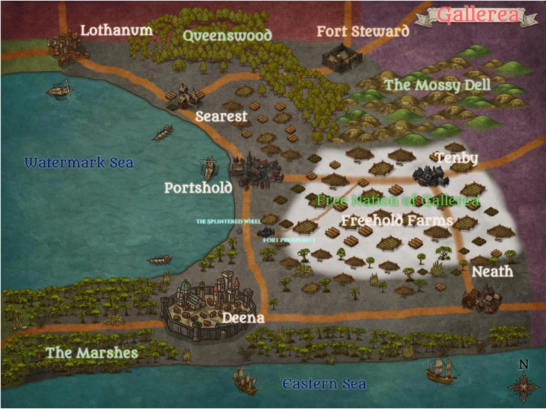 Free Nation of Gallerea | Nerdiverse Wiki | Fandom