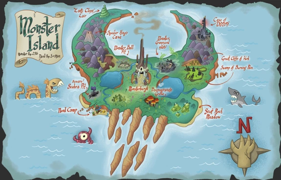 Monster Island | Nerds and Monsters Wiki | Fandom